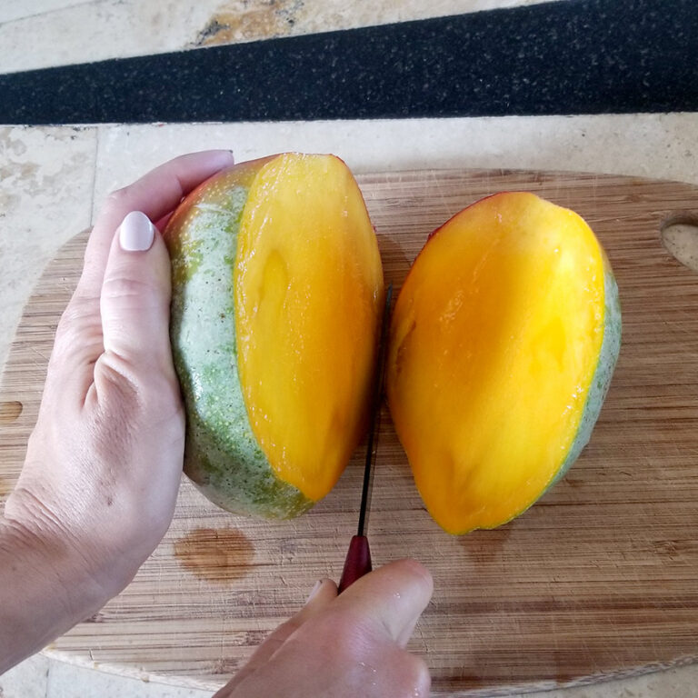 How to Make Mango Puree - Burlesque Moms