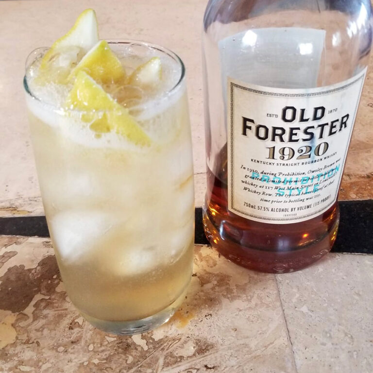Old Forester Bourbon Whiskey and Tonic - Burlesque Moms