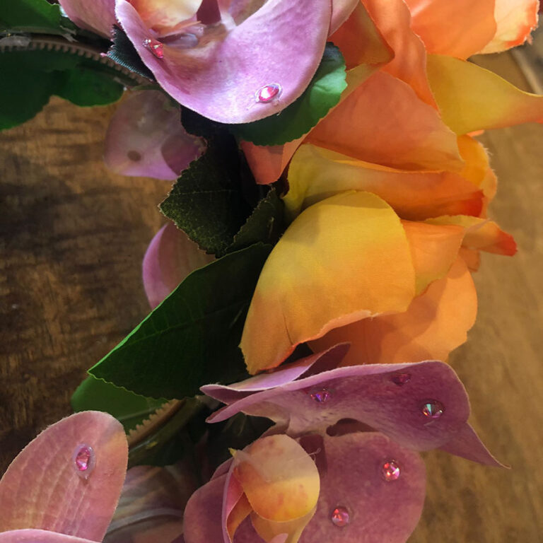 DIY Floral Headdress - Burlesque Moms