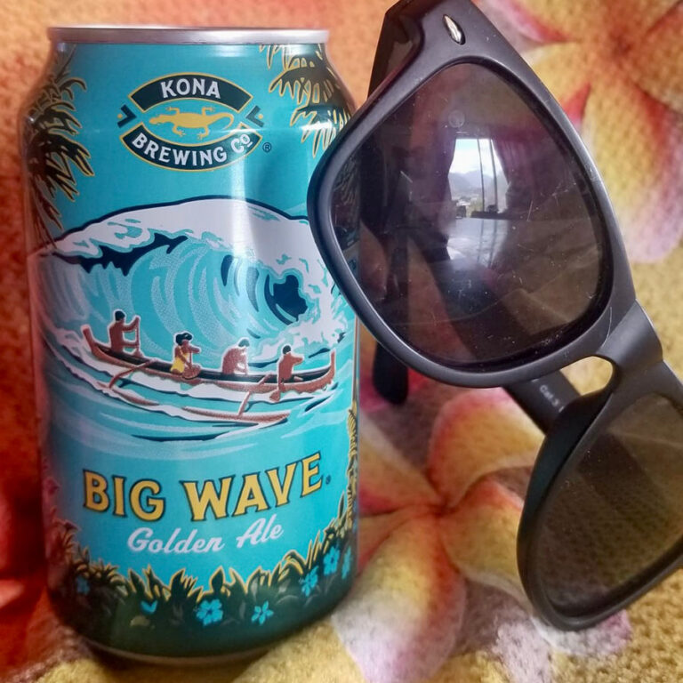 Kona Brewing Co Big Wave Golden Ale - Burlesque Moms